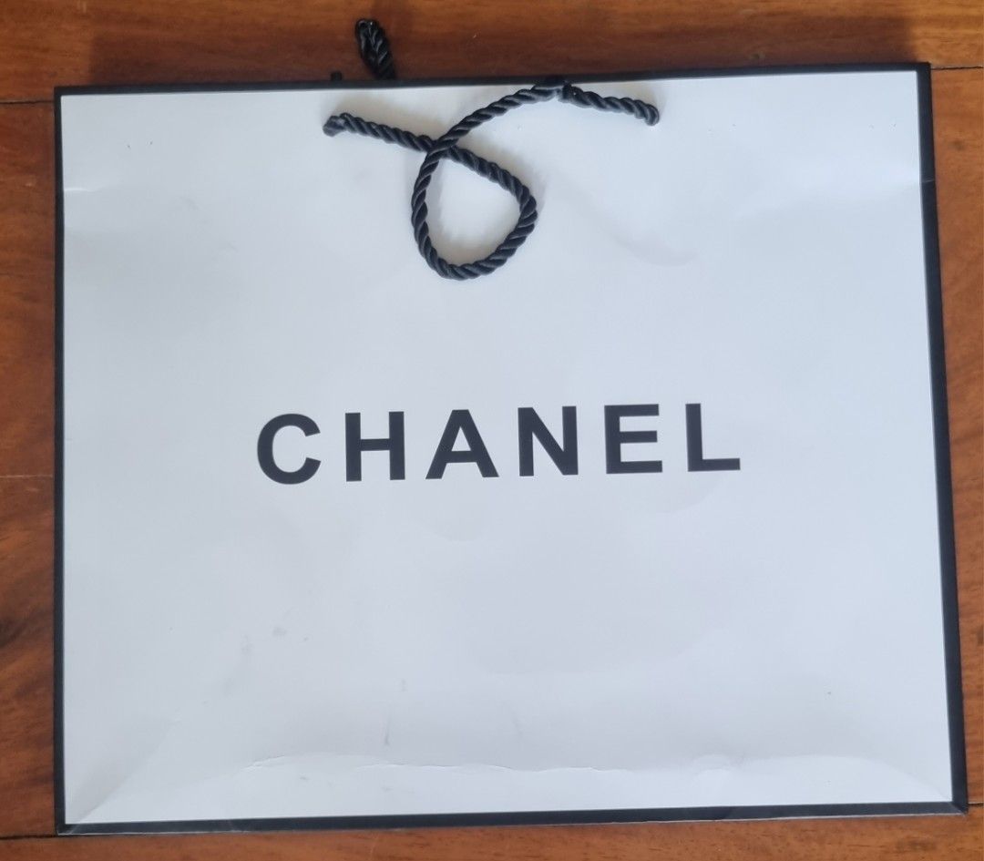 CHANEL PAPER BAG on Carousell