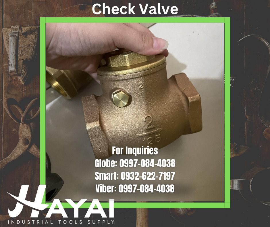 Check Valve, Commercial & Industrial, Industrial Equipment on Carousell