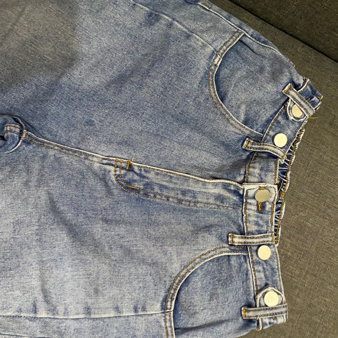 Classic Trendy Pants Adjustable Buttons, Women's Fashion, Bottoms ...