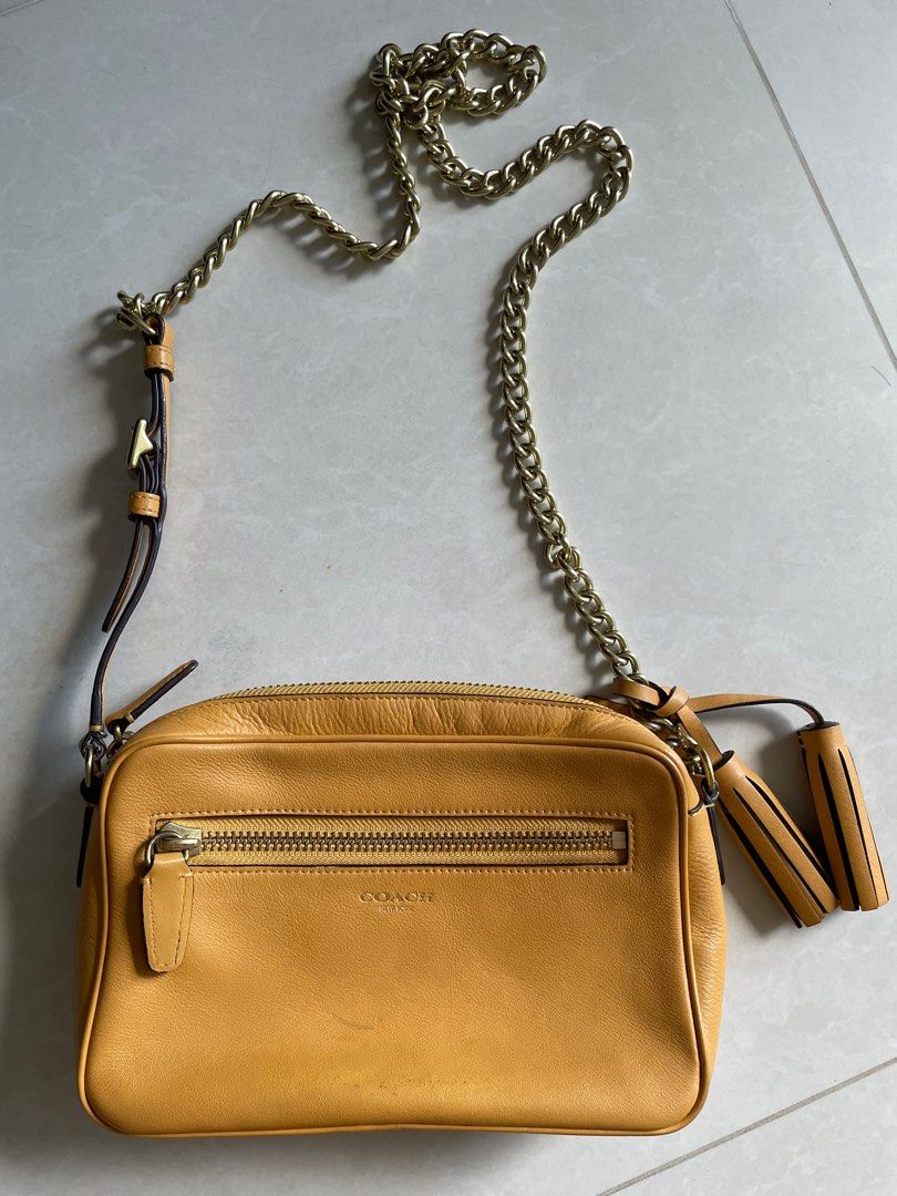 Coach cross-body chain bag, Women's Fashion, Bags & Wallets, Cross-body ...