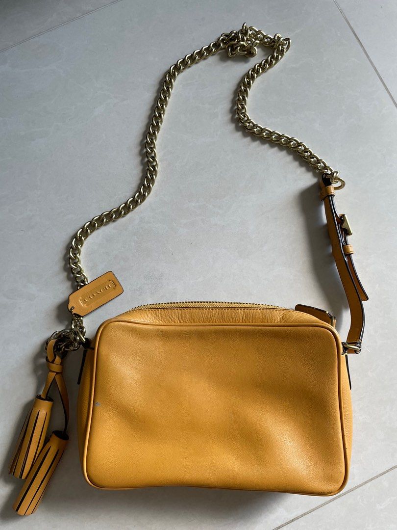 Coach cross-body chain bag, Women's Fashion, Bags & Wallets, Cross-body ...