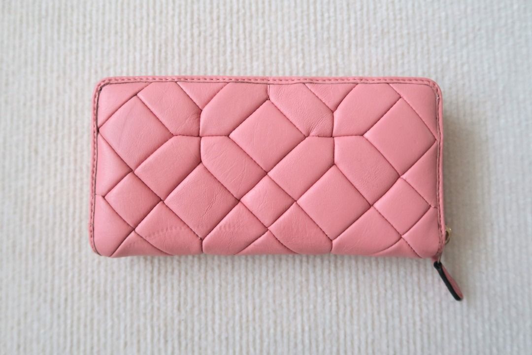 Coach Hexagonal Quilted Leather Long Wallet, Women's Fashion, Bags ...