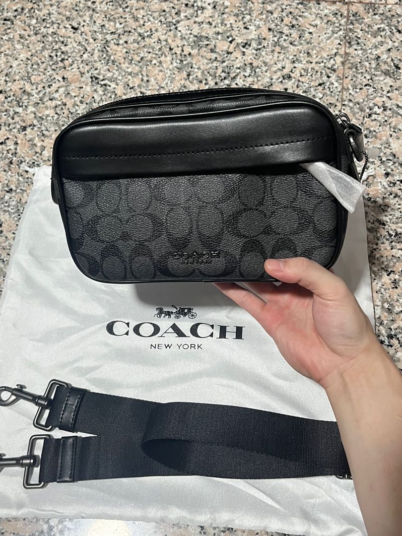 Coach Men Crossbody Bag, Men's Fashion, Bags, Sling Bags on Carousell