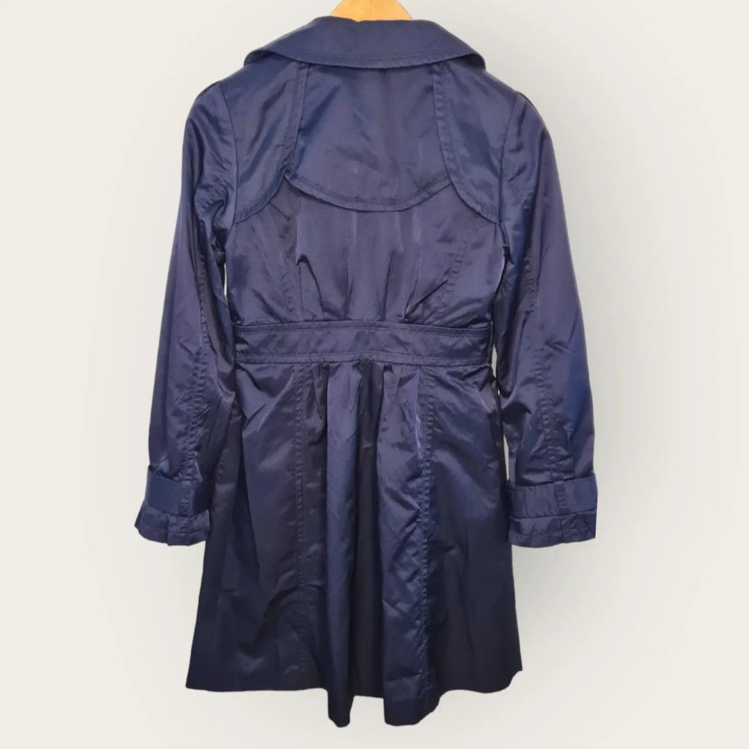COAT Premium Branded SOUP likenew ya!!! Warna navy pekat, Fesyen Wanita ...