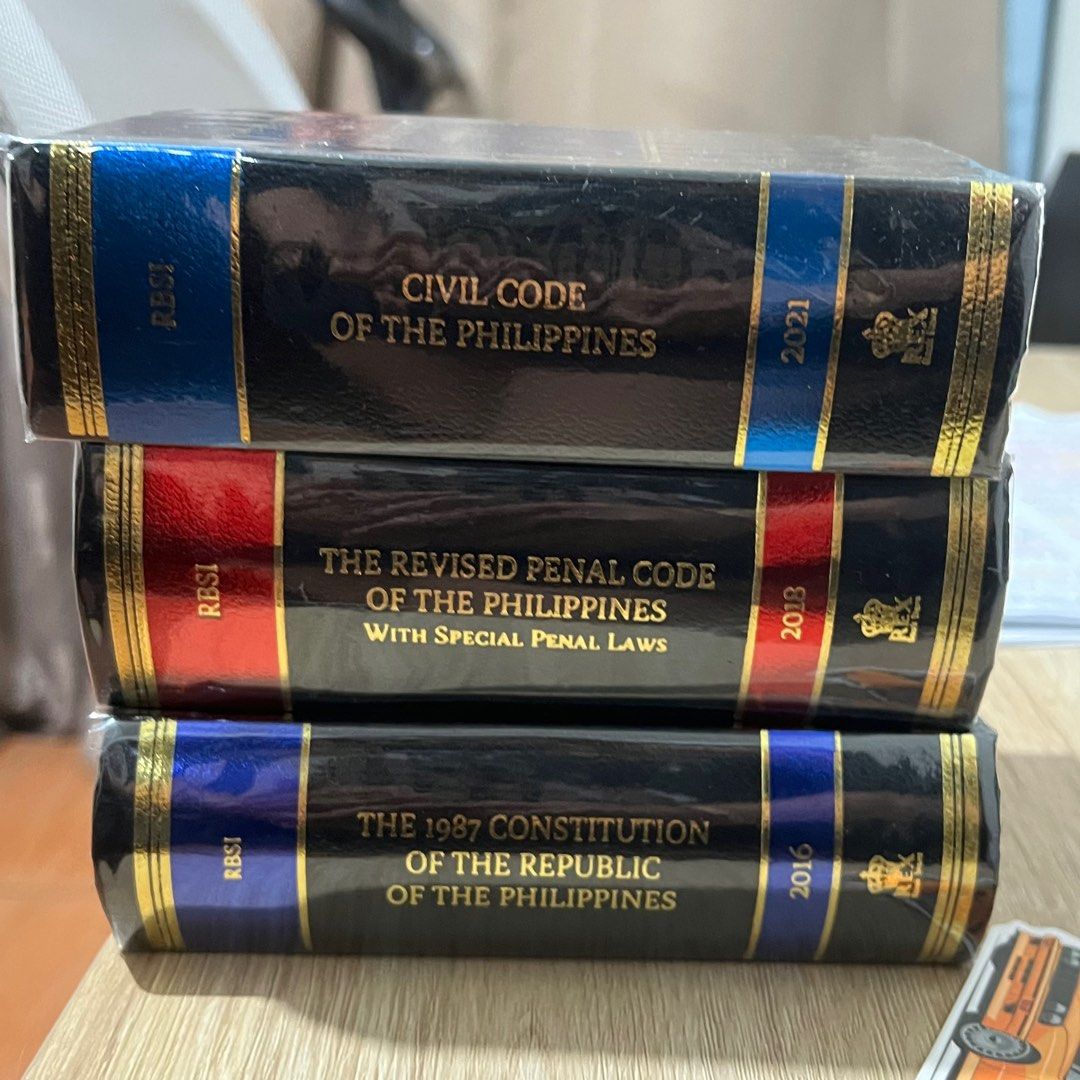 Codals (RPC, Civil, 1987 Constitution), Hobbies & Toys, Books ...