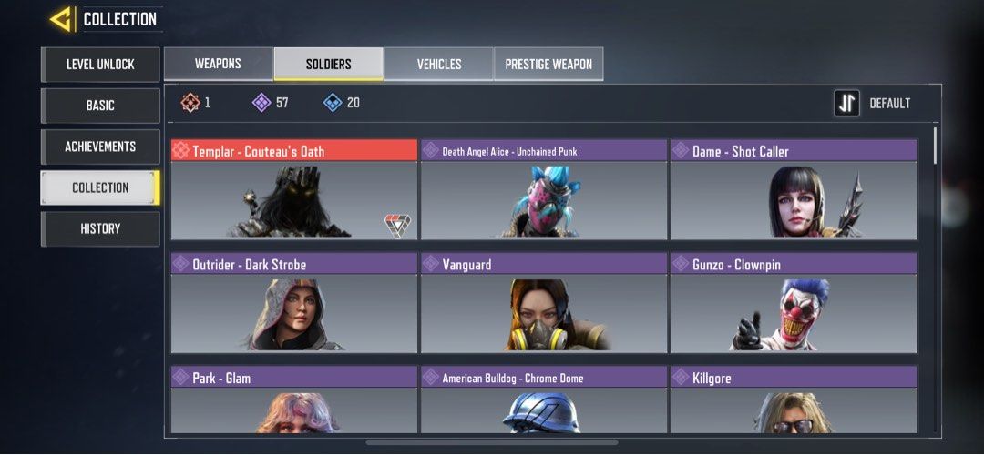 Codm account Rare Locus Electron!!, Video Gaming, Gaming Accessories ...