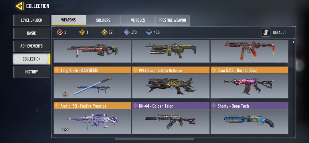 Codm account Rare Locus Electron!!, Video Gaming, Gaming Accessories ...