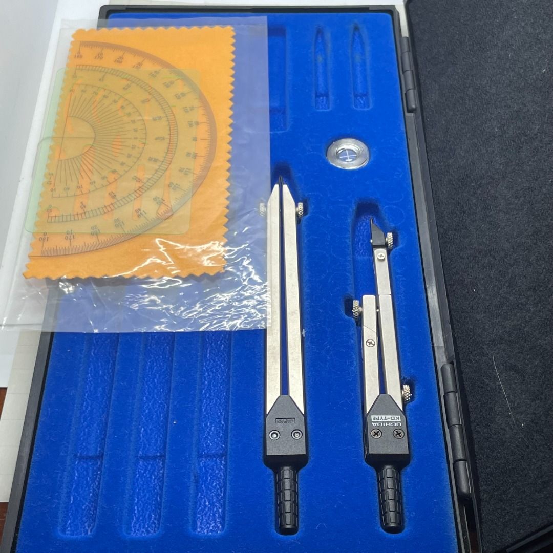 Compass Set #14 UCHIDA KENT Made in Japan, Hobbies & Toys, Stationery ...