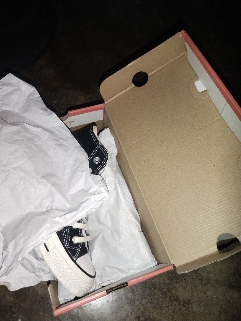 Converse CHUCK 70 HI Unisex Sneakers - Black, Women's Fashion, Footwear ...