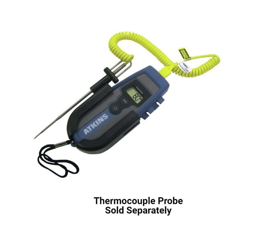 Cooper-Atkins EconoTemp PLUS Thermocouple Thermometer, Food Thermometer ...