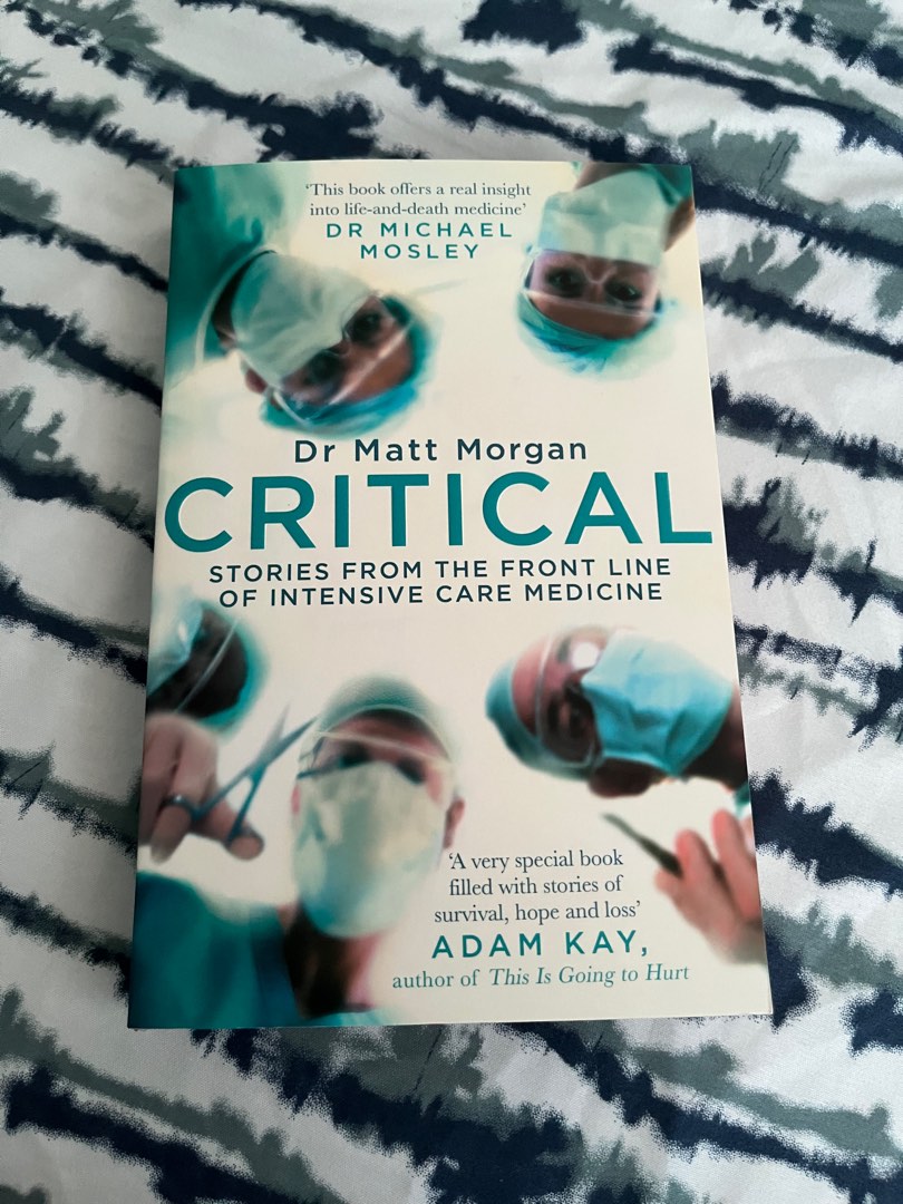 Critical by Dr Matt Morgan, Hobbies & Toys, Books & Magazines, Fiction ...