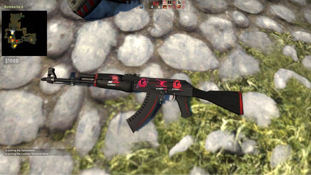 CSGO StatTrak™ AK-47 | Redline, Video Gaming, Gaming Accessories, In-Game Products on Carousell
