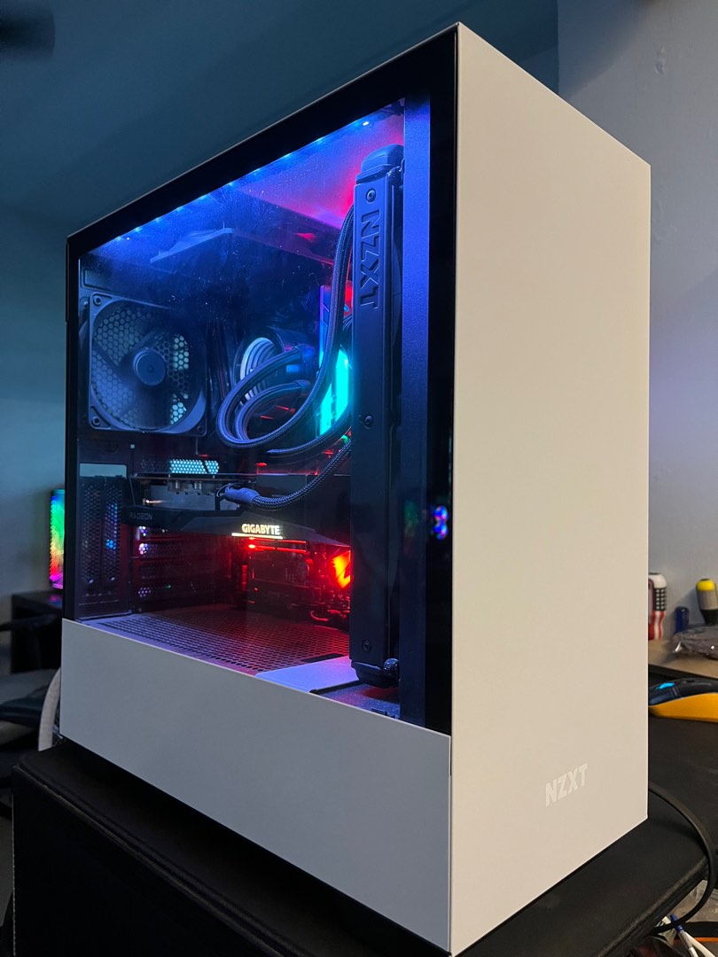 Custom Built Gaming Desktop Computer PC CPU Processor intel i7 RGB Ram ...