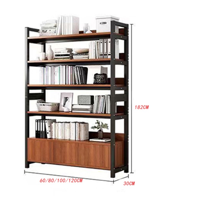Dark Brown Book Shelf Free Delivery Book Rack Bookcase Display Cabinet ...