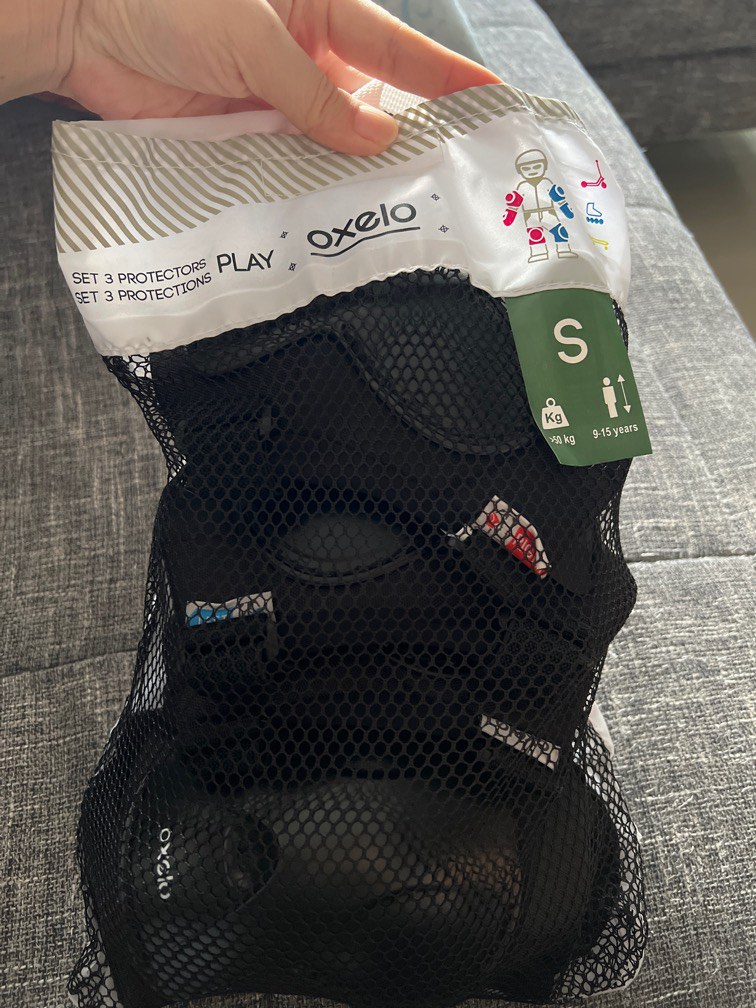 Decathlon Oxelo Arms Wrists Knee Guards, Sports Equipment, Other Sports ...