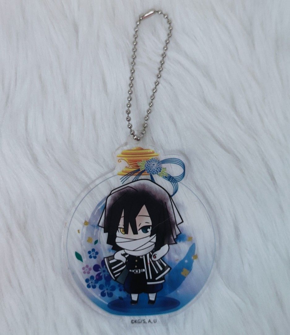 Demon Slayer - Obanai Iguro Acrylic Keychain on Carousell