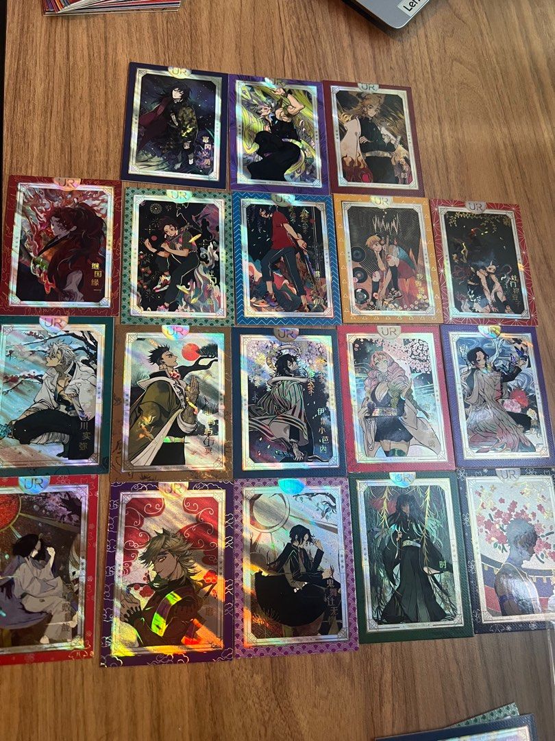 Demon slayer cards, Hobbies & Toys, Memorabilia & Collectibles, Fan ...