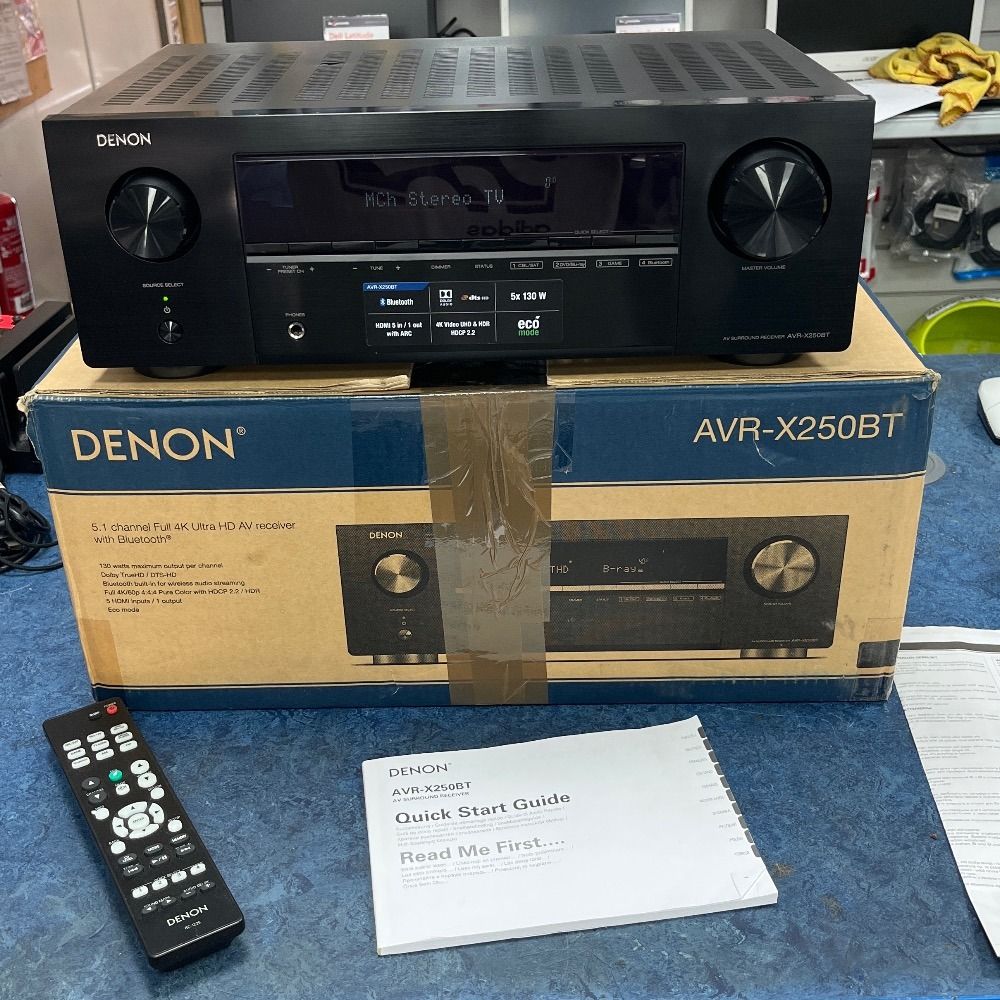 DENON Amplifier Ultra HD AV Receiver Bluetooth, Audio, Soundbars ...