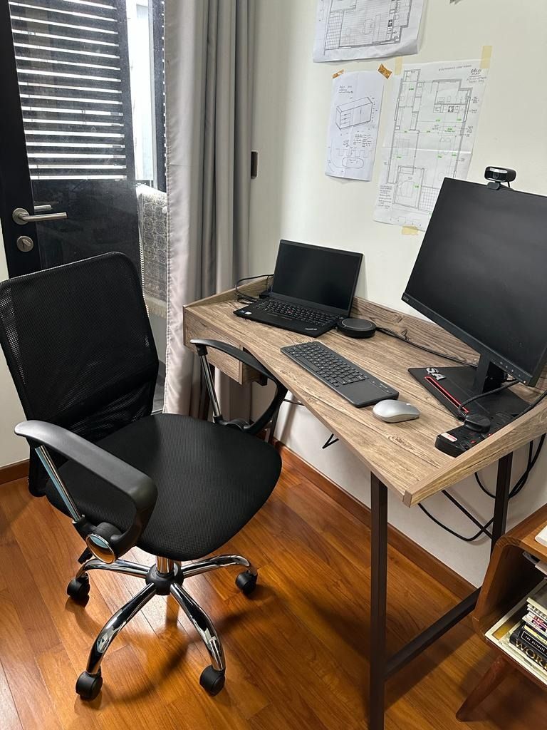 Desk and Office Chair Combo, Furniture & Home Living, Furniture, Other ...
