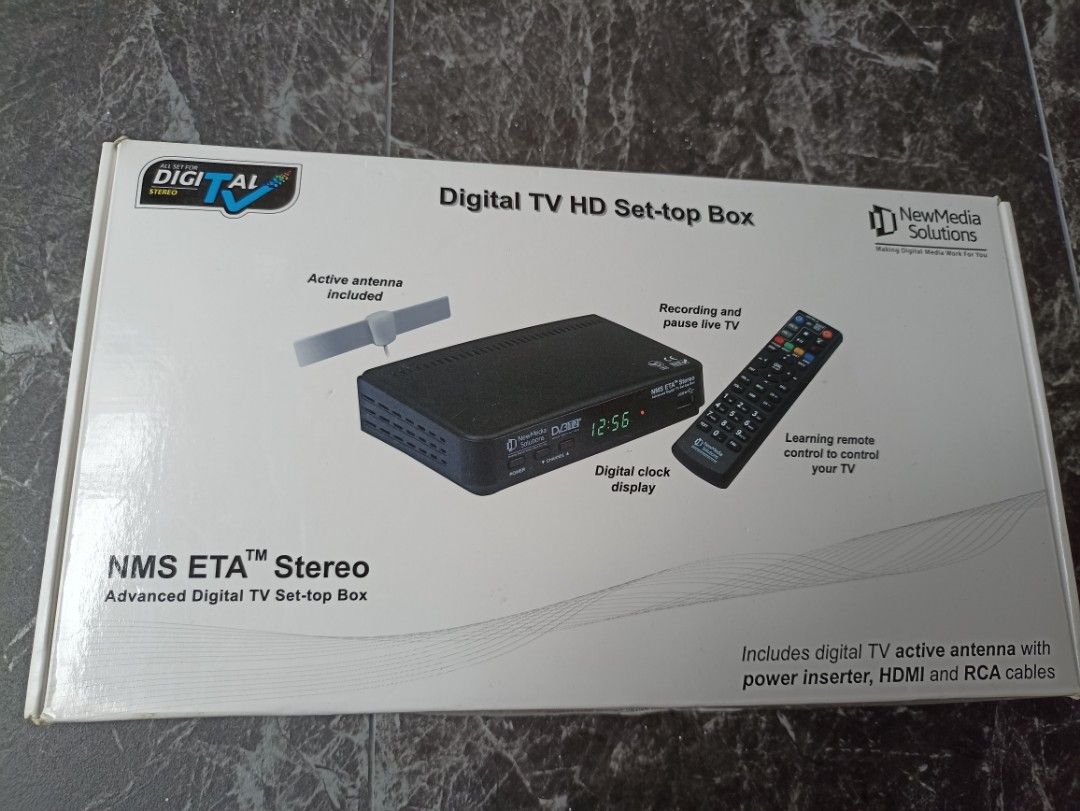 Digital TV box set-top HD, TV & Home Appliances, TV & Entertainment, TV ...