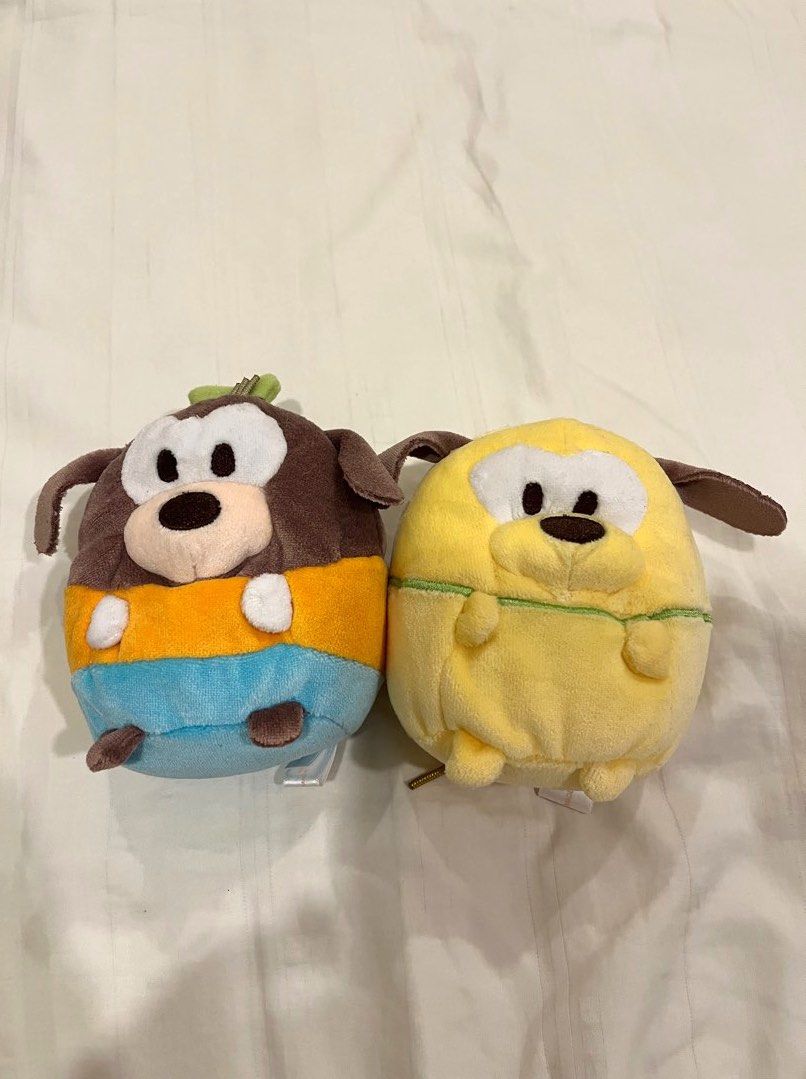 Disney Pluto and Goofy, Hobbies & Toys, Toys & Games on Carousell