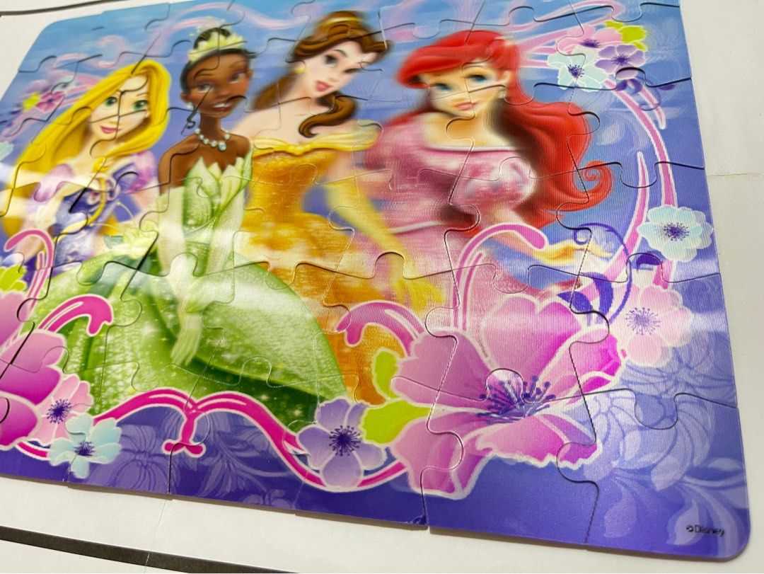 Disney Princess Lenticular Puzzle, Hobbies & Toys, Toys & Games on ...