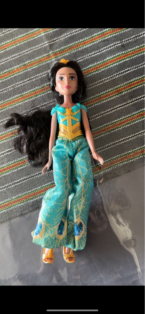 Disney Singing Jasmine Doll on Carousell