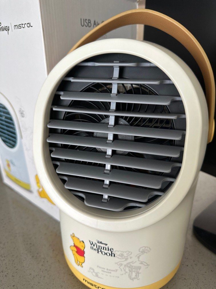 Disney x Mistral Rechargeable USB Air Cooler - Winnie the Pooh, TV ...