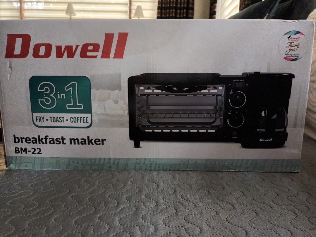 Dowell 3 in 1 breakfast maker, oven, coffee maker, fryer, Furniture ...