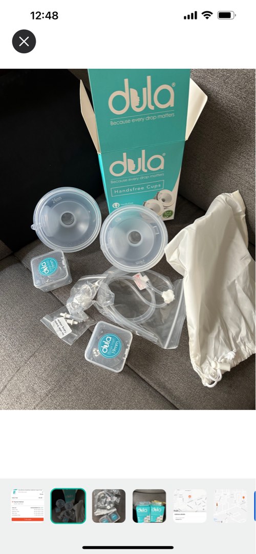 Dula Hands-free Cups (2 sets) on Carousell