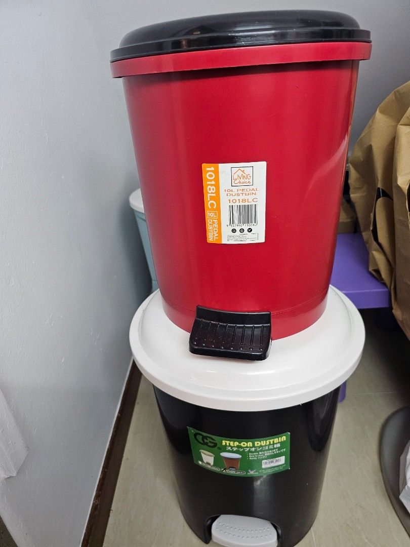 Dustbin, Furniture & Home Living, Home Improvement & Organisation, Home ...