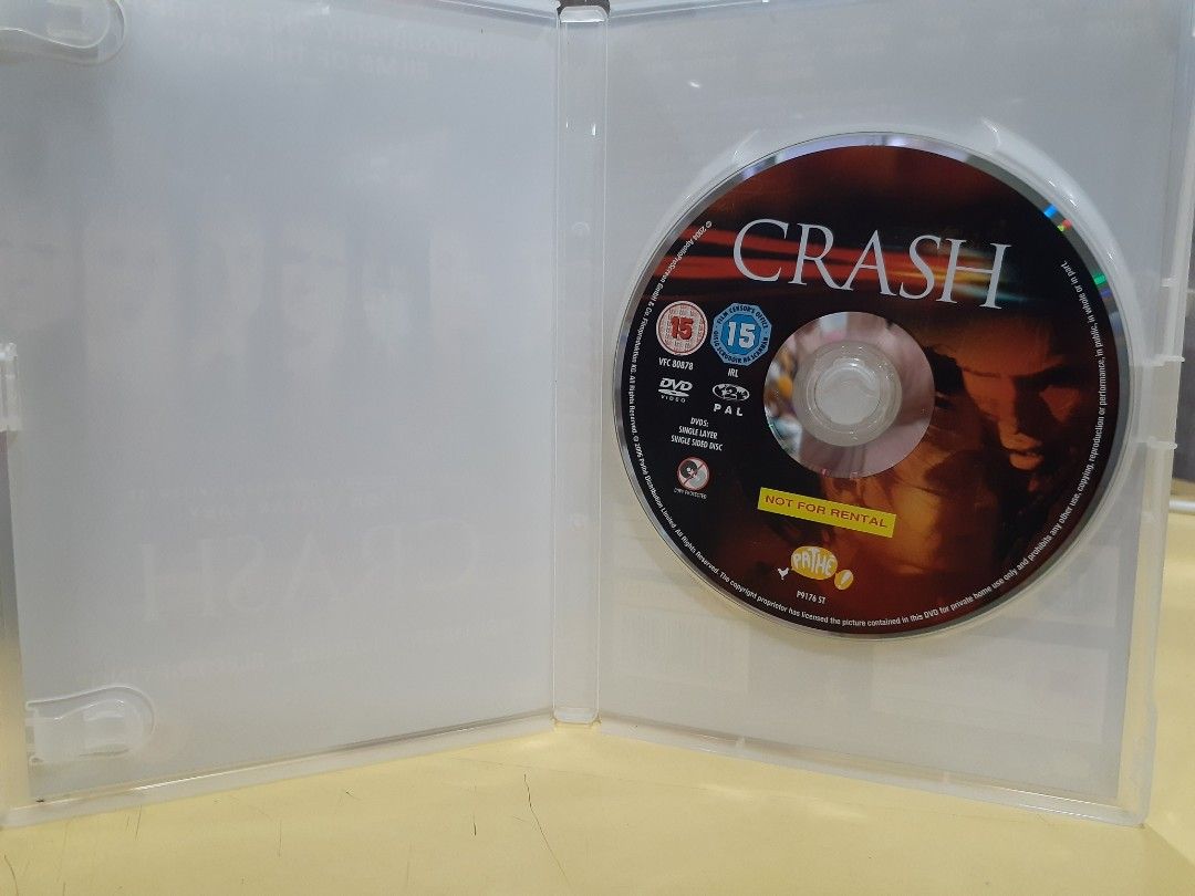 (DVD) Crash, Hobbies & Toys, Music & Media, CDs & DVDs on Carousell