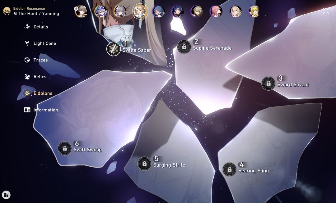 E2 Silverwolf, E1 Yanqing, Bronya, Something Irreplaceable, SW Event ...