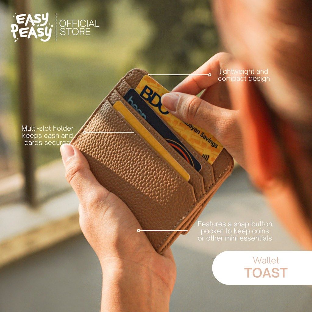 Easy Peasy Wallet in Clay, Women's Fashion, Bags & Wallets, Purses ...
