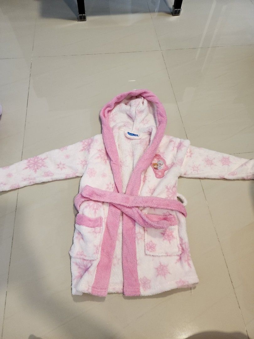 Frozen Elsa Anna Pink Bath / Swim Robe for kids, Babies & Kids, Babies ...