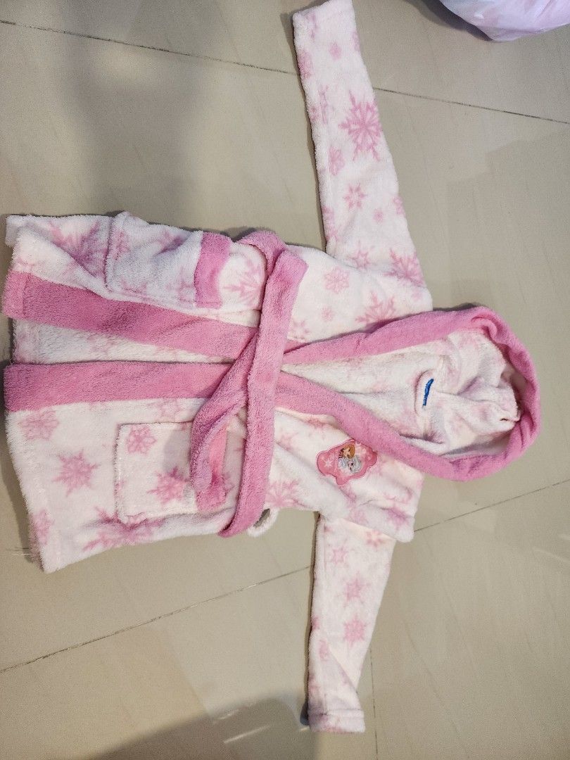 Frozen Elsa Anna Pink Bath / Swim Robe for kids, Babies & Kids, Babies ...