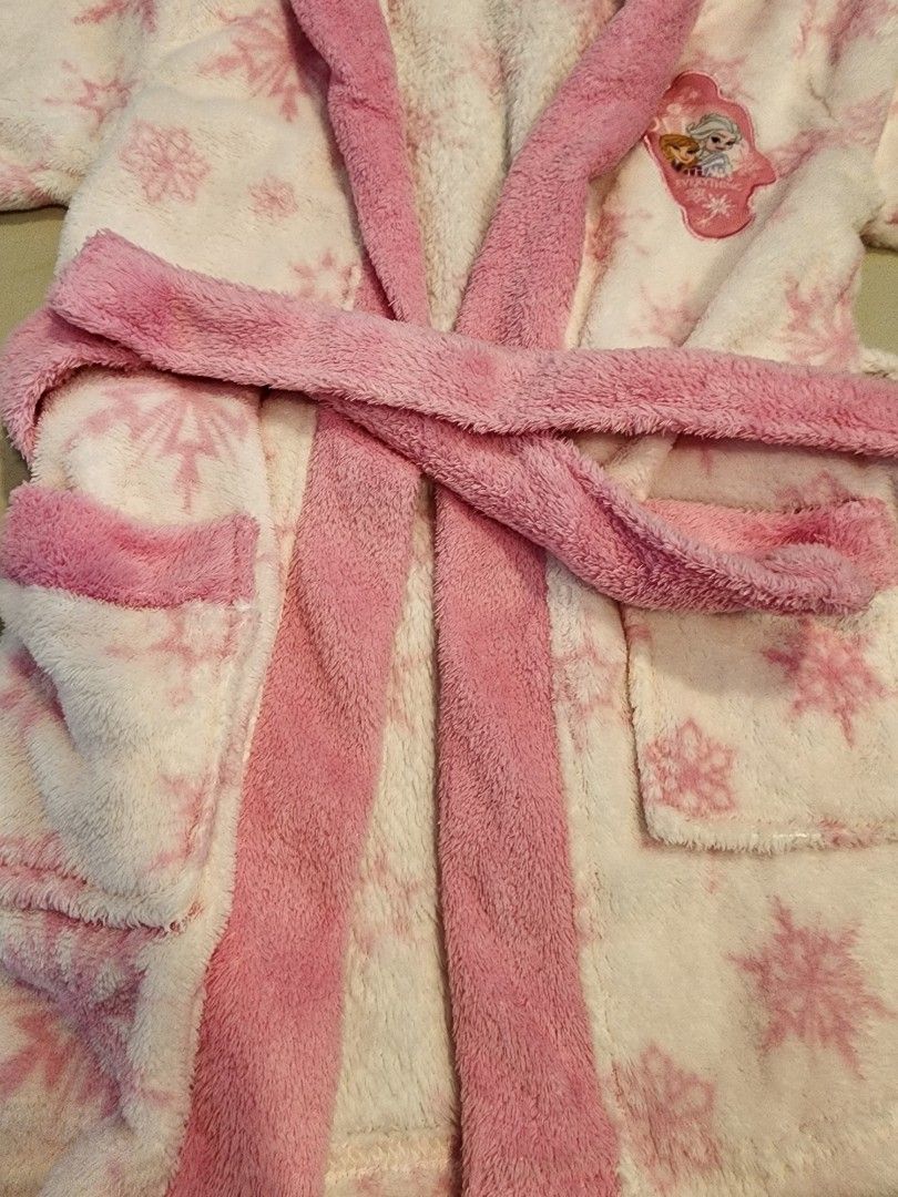 Frozen Elsa Anna Pink Bath / Swim Robe for kids, Babies & Kids, Babies ...