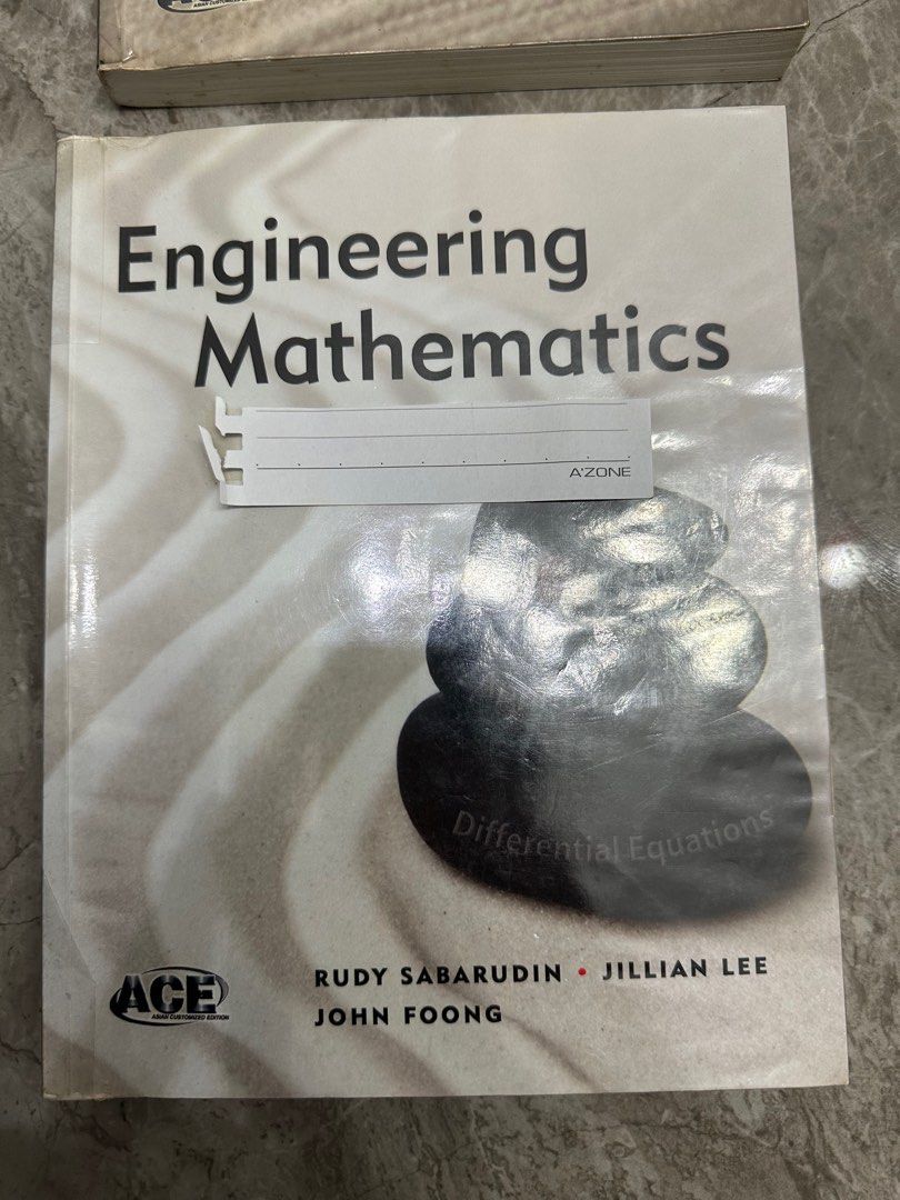 Engineering Maths Calculus ACE (1st, 2nd, 3rd Edition) Textbook ...