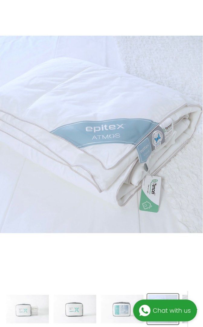 Epitex ATMOS Air Regulating Quilt, Furniture & Home Living, Bedding ...