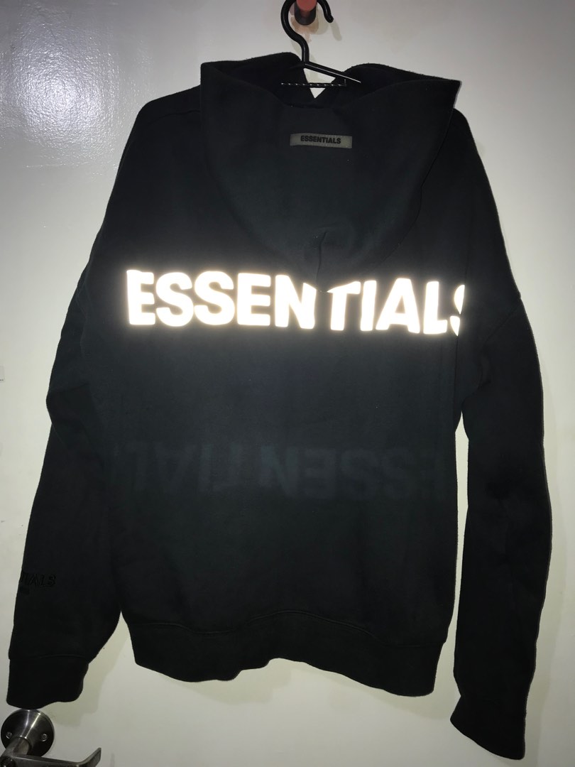 Essentials Hoodie Reflective On Carousell