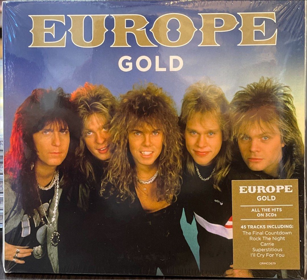 EUROPE: GOLD (3 CD), Hobbies & Toys, Music & Media, CDs & DVDs on Carousell
