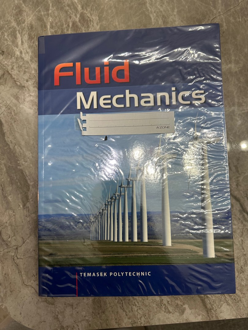 Fluid Mechanics Textbook Temasek Poly, Hobbies & Toys, Books ...