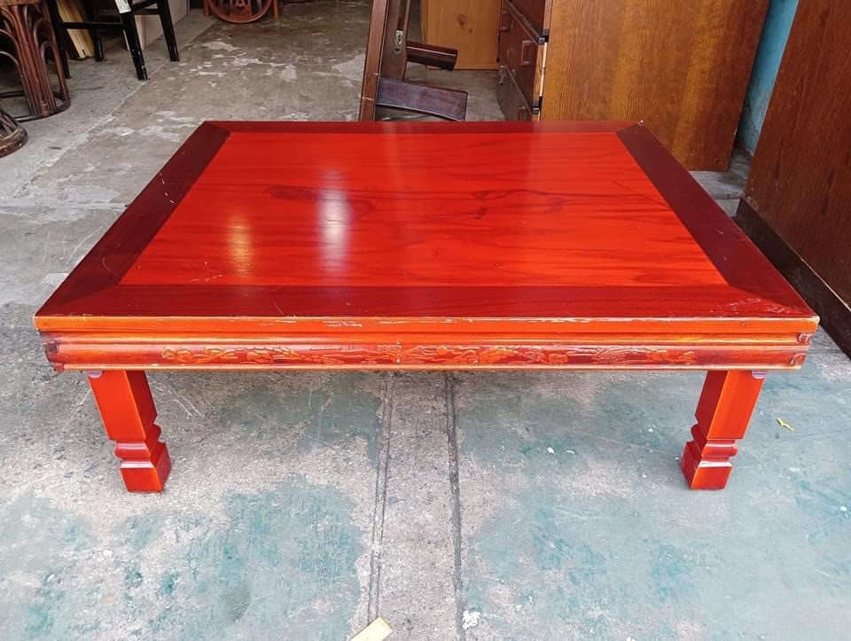 Folding center table H13" L36" W29.5", Furniture & Home Living ...