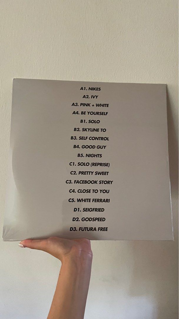 Frank Ocean - Blonde Vinyl, Hobbies & Toys, Music & Media, Vinyls on ...