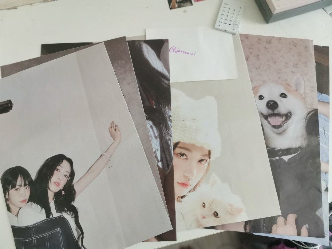 [free] lesserafim posters official weverse version unforgiven album ...