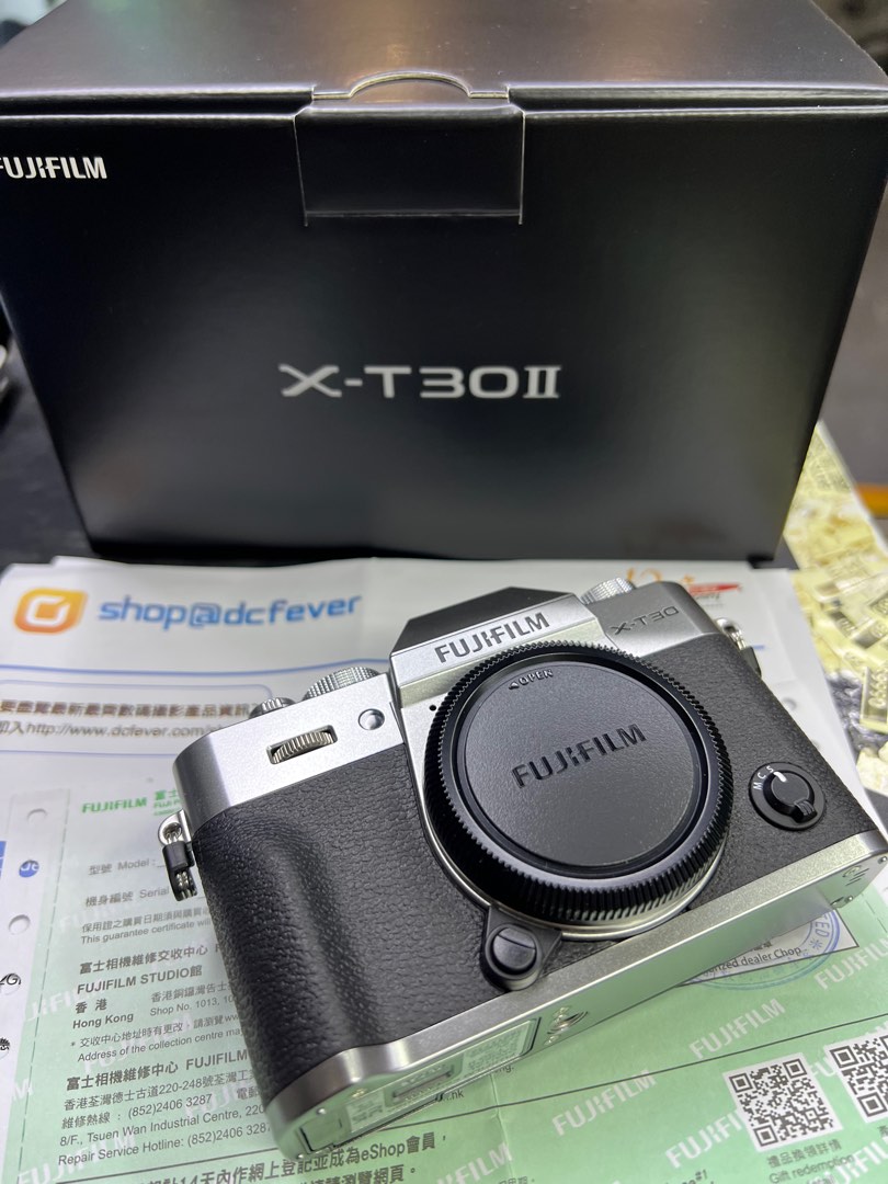 FUJIFILM XT30II X-T30 II 剛買超長保 99%新 長保到2015年10月, 攝影器材, 鏡頭及裝備 - Carousell
