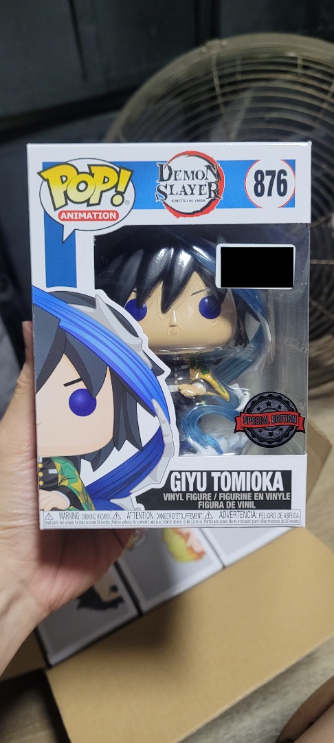 Funko Pop! Demon Slayer #876 - Giyu Tomioka, Hobbies & Toys, Toys ...