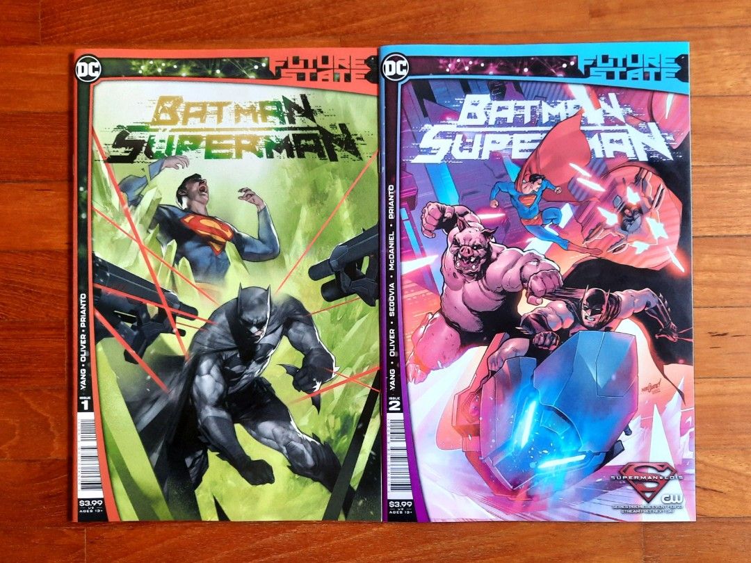 Future State : Batman / Superman Vol 1 #1 & 2 (2021 complete 2-issue set), Hobbies & Toys, Books ...