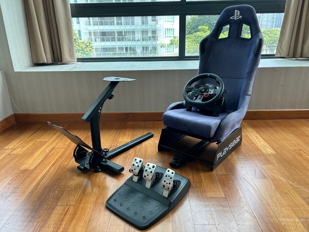 G29 Racing Wheel + Playseat, Video Gaming, Gaming Accessories ...