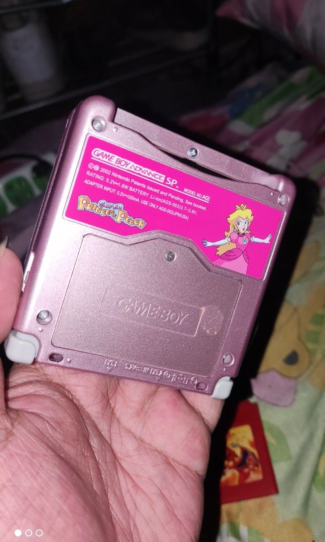 Gameboy Advance SP 101 Pink, Video Gaming, Video Game Consoles ...